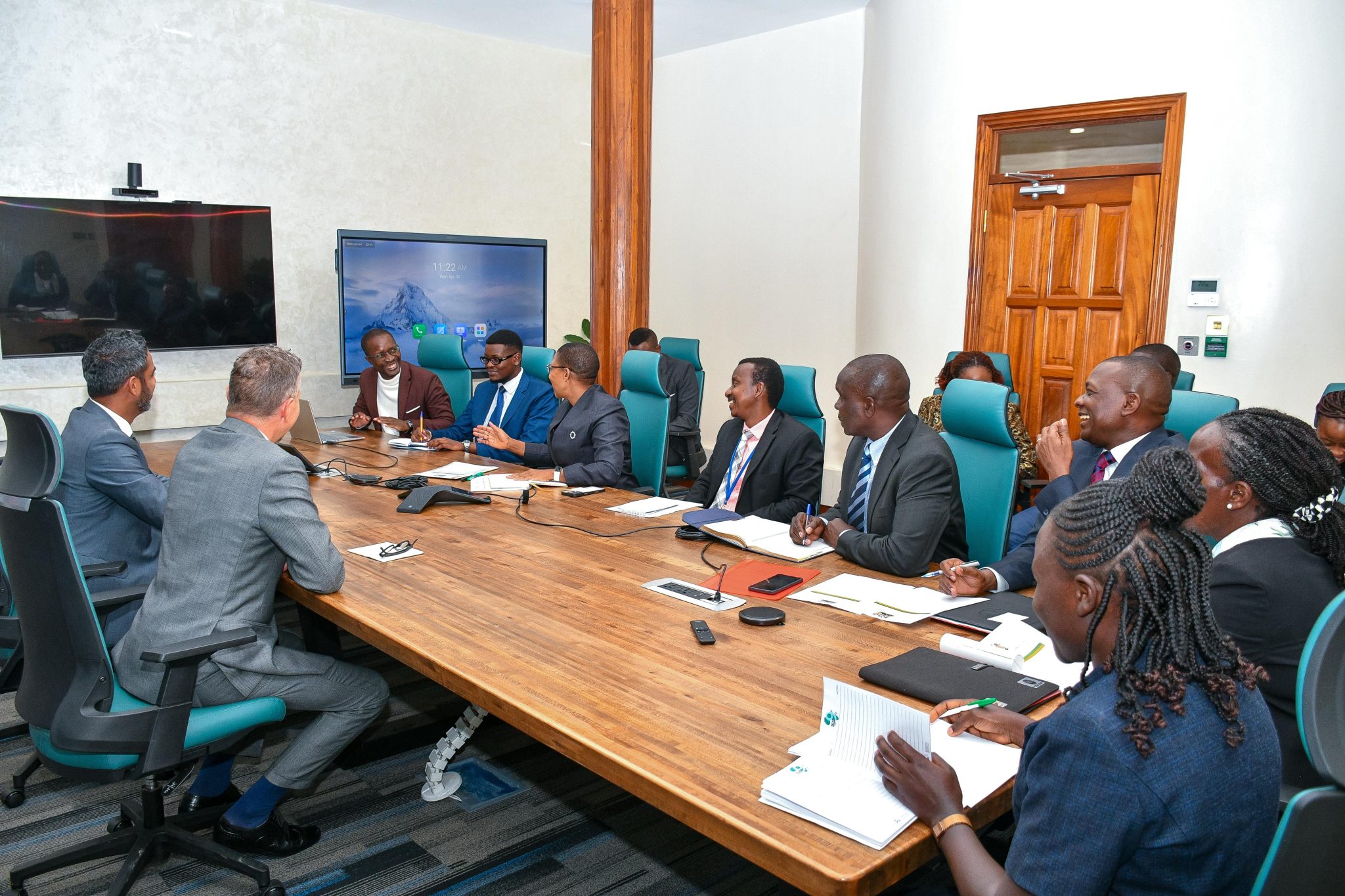 COURTESY CALL BY THE SWISS AMBASSADOR TO KENYA AT THE HON. ATTORNEY ...